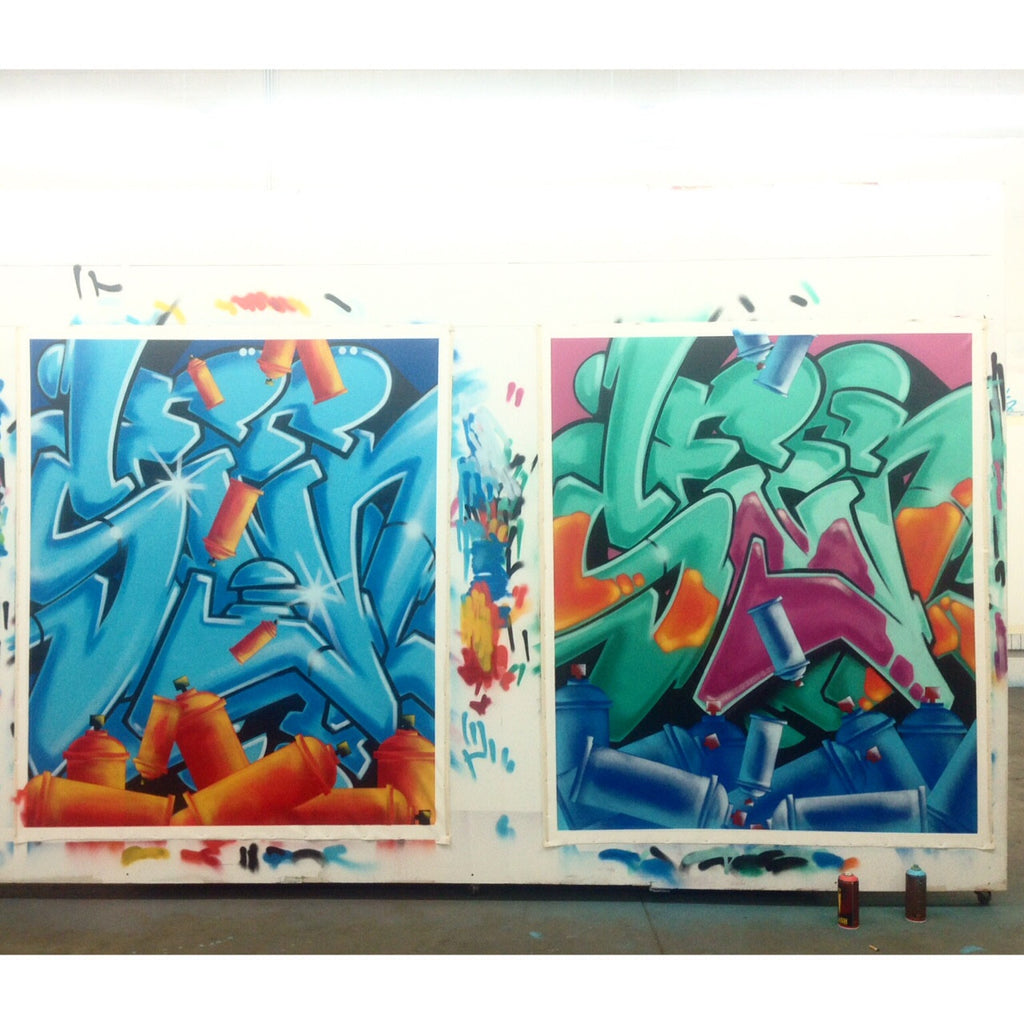 GRAFFITI ARTIST SEEN - "Fallen Cans (night)" | DirtyPilot