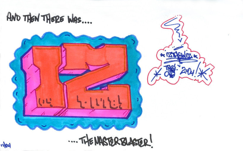 IZ THE WIZ - "Blockbuster" Drawing | DirtyPilot