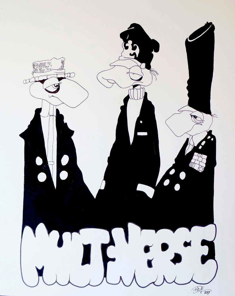 MARK BODE "Multiverse" Drawing | DirtyPilot