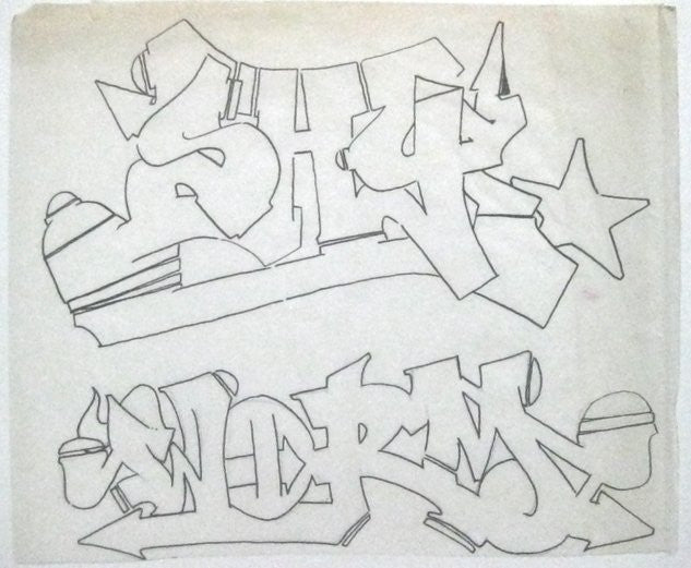 PART ONE - "Shy/Worm Outline " Black Book Drawing | DirtyPilot
